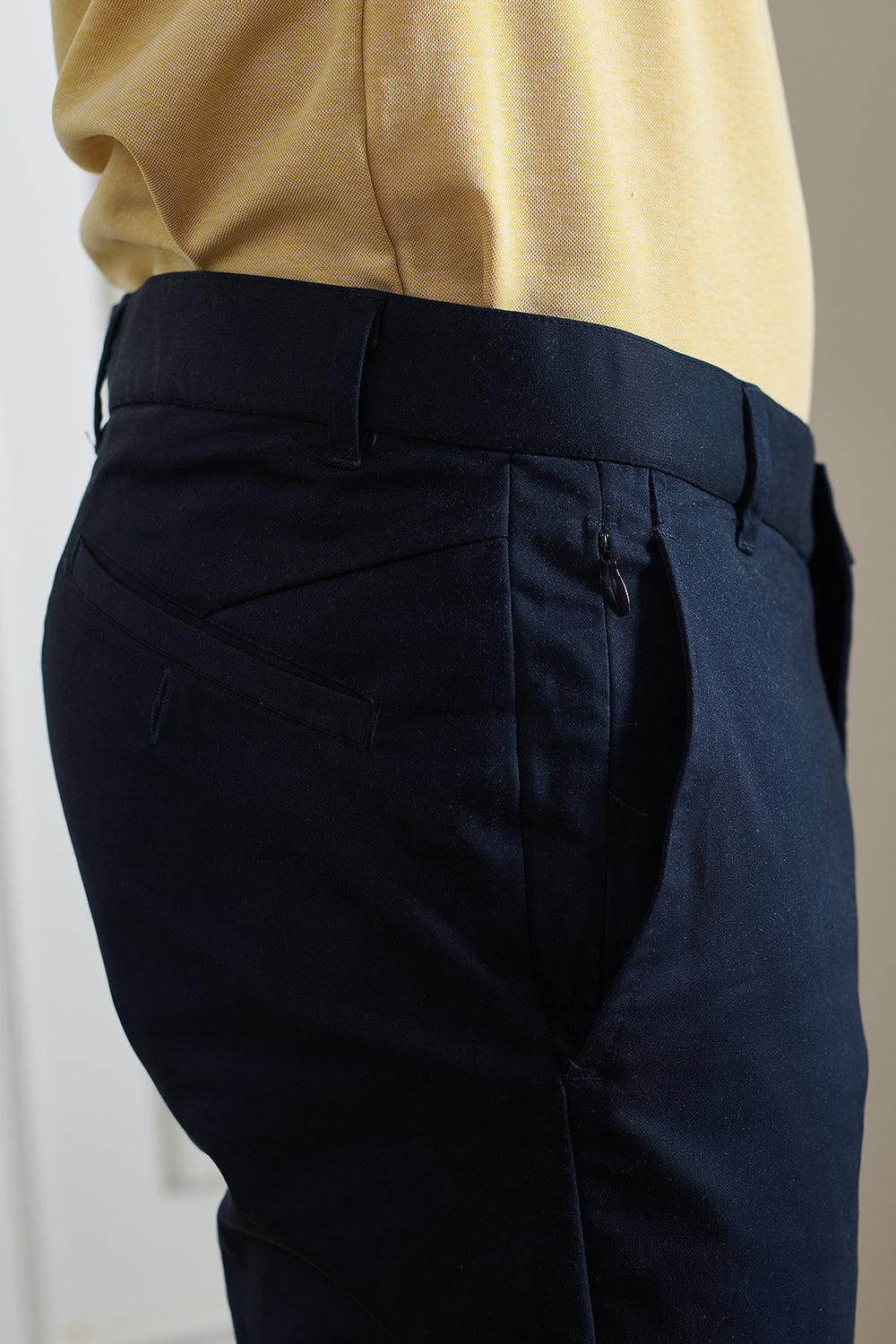 Buy Men's Prussian Blue Chinos online | Beyours