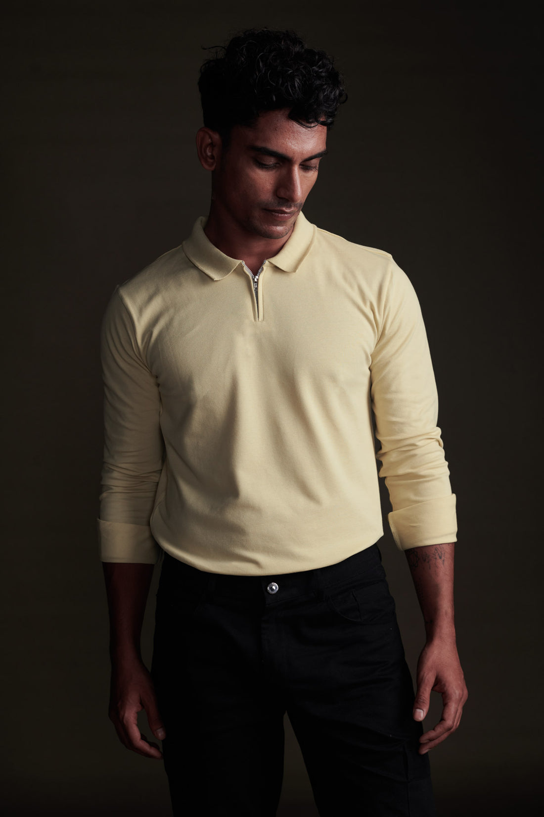 Buy Men’s Full Sleeve Polo T-shirts Online | Full Sleeve Polo | Beyours