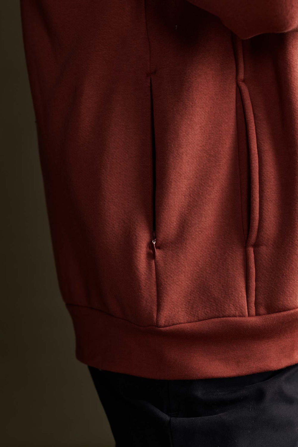 Buy Rust Orange Hoodie for Men | Beyours