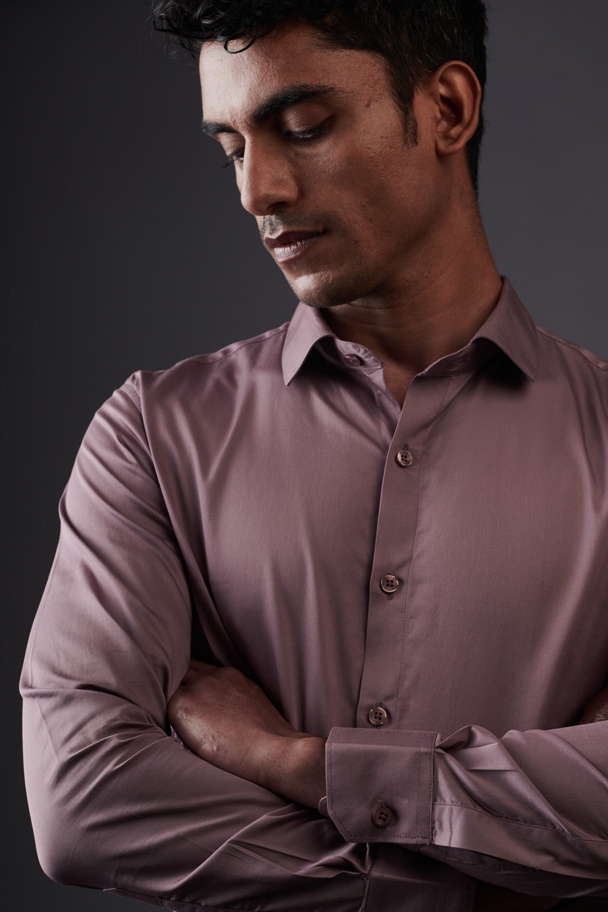 Buy Shallot Pink Classic Shirt For Men's Online | Beyours