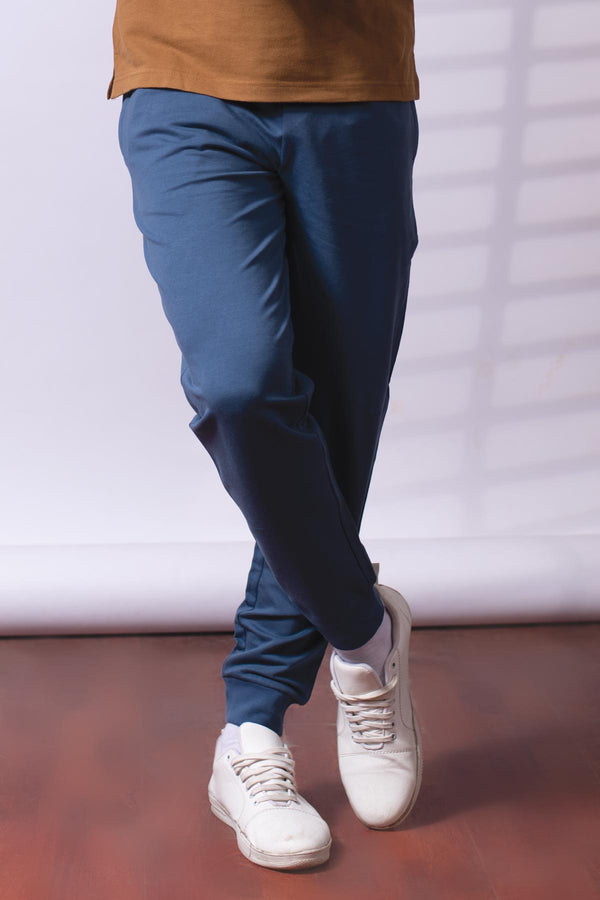 Denim Blue Sweatpants | Buy Men's Sweatpants | Beyours