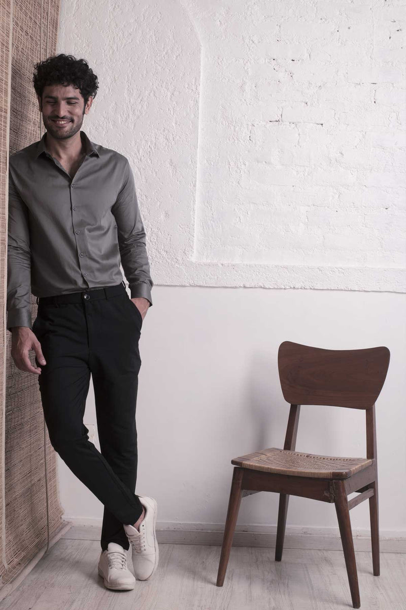 Buy German Grey Classic Shirt For Men | German Grey Shirt | Beyours