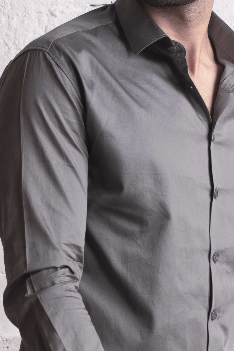 Buy German Grey Classic Shirt For Men | German Grey Shirt | Beyours